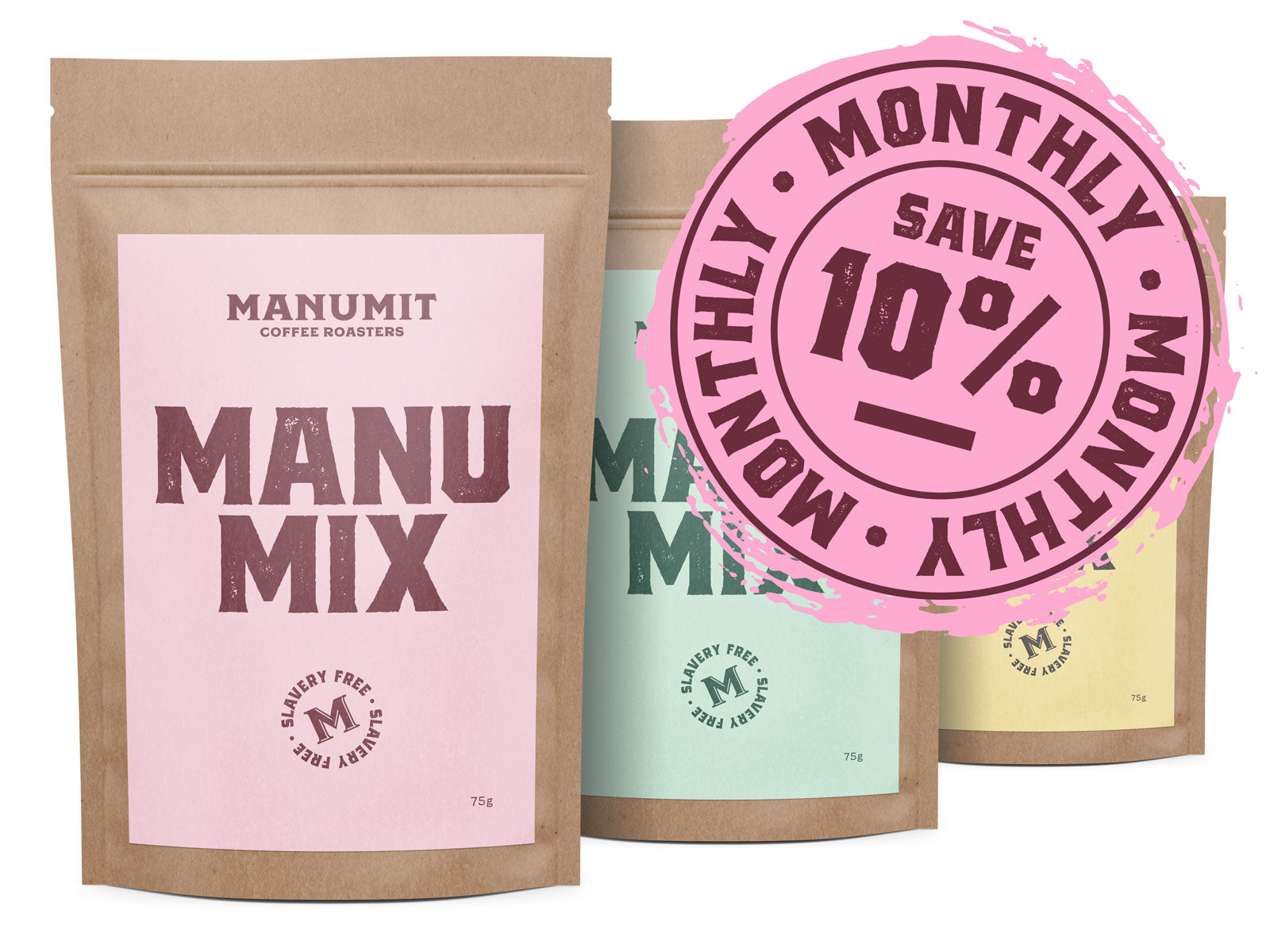 Monthly Manumix Plan - Manumit Coffee Roasters